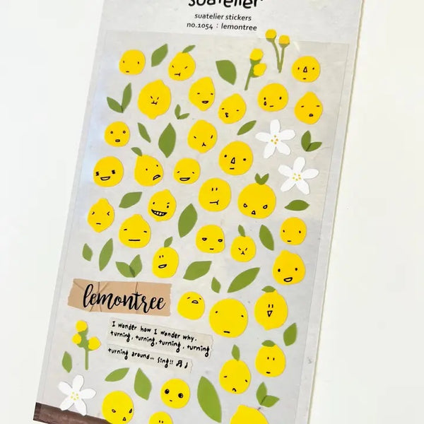 Suatelier Lemon Tree Stickers | Ideal | Bellingham