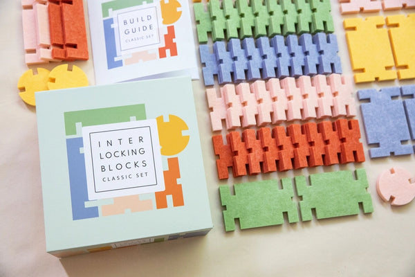 Interlocking Blocks - Classic Set – Ideal